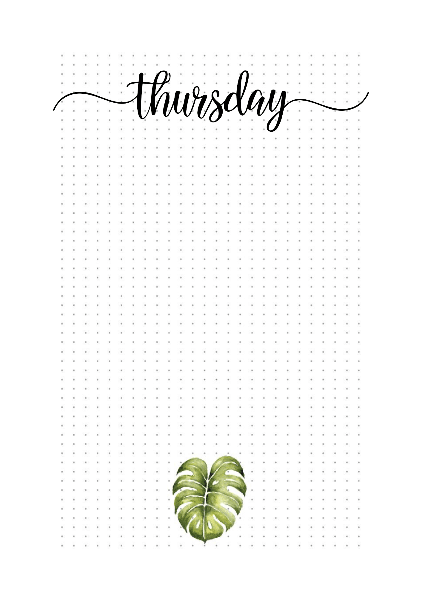 Bullet Journal Dot Grid Paper Free Printable Pages - On Your Journey