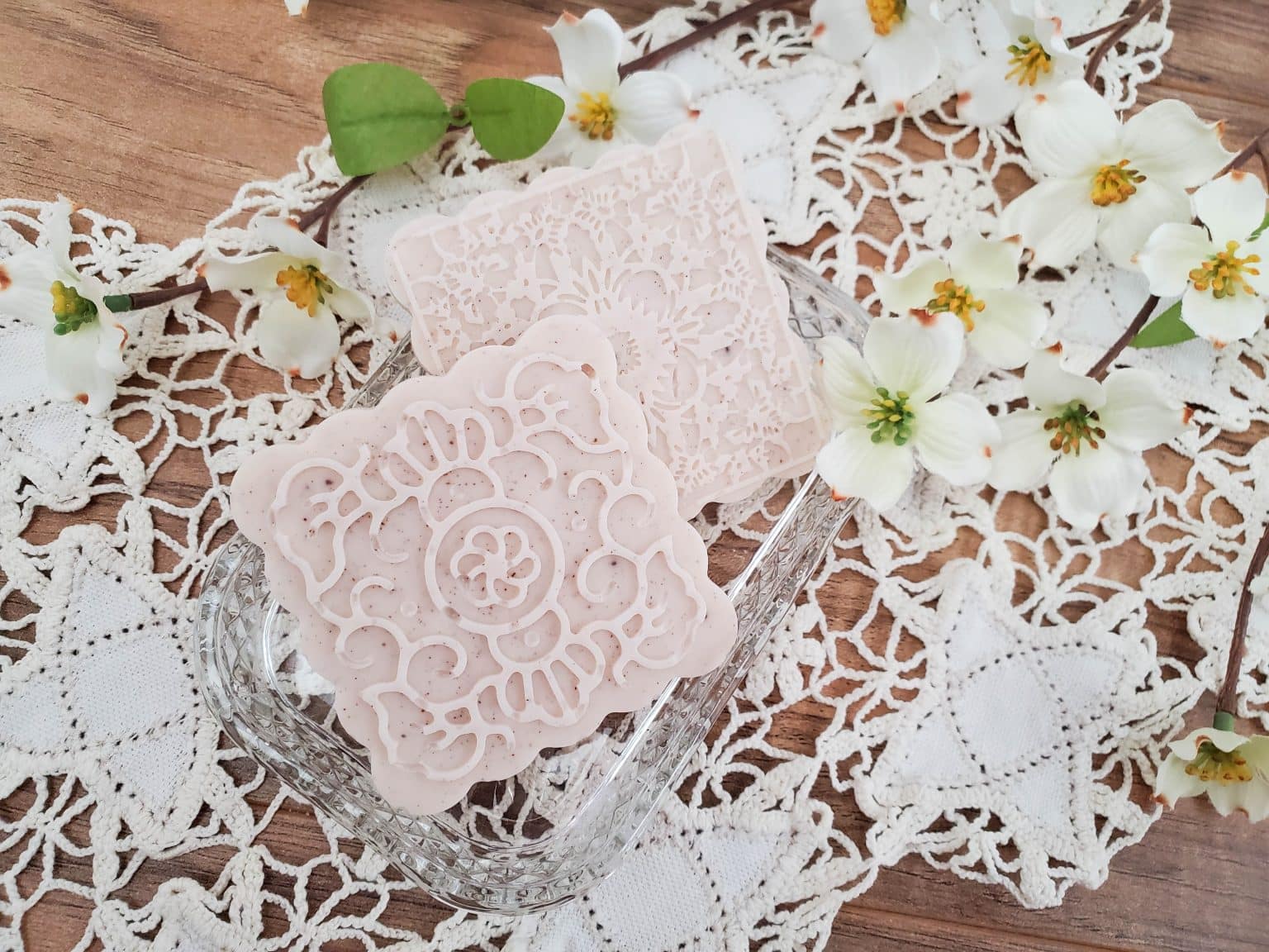 Homemade Bar Soap Recipe -Cinnamon Apple Soap Bars - On Your Journey