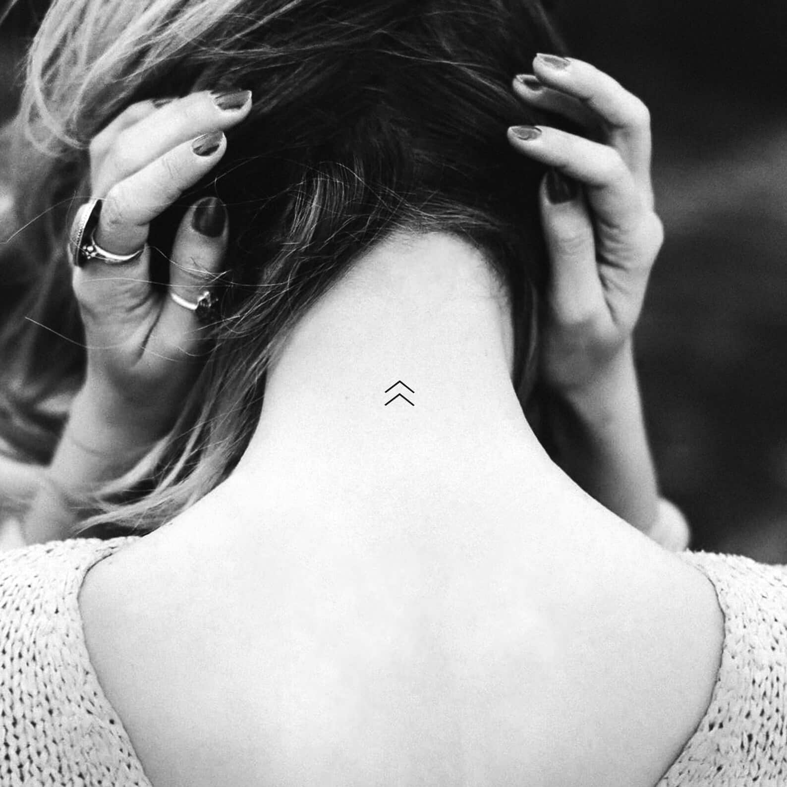Two Lines Tattoo Meaning and Best Design Ideas - On Your Journey