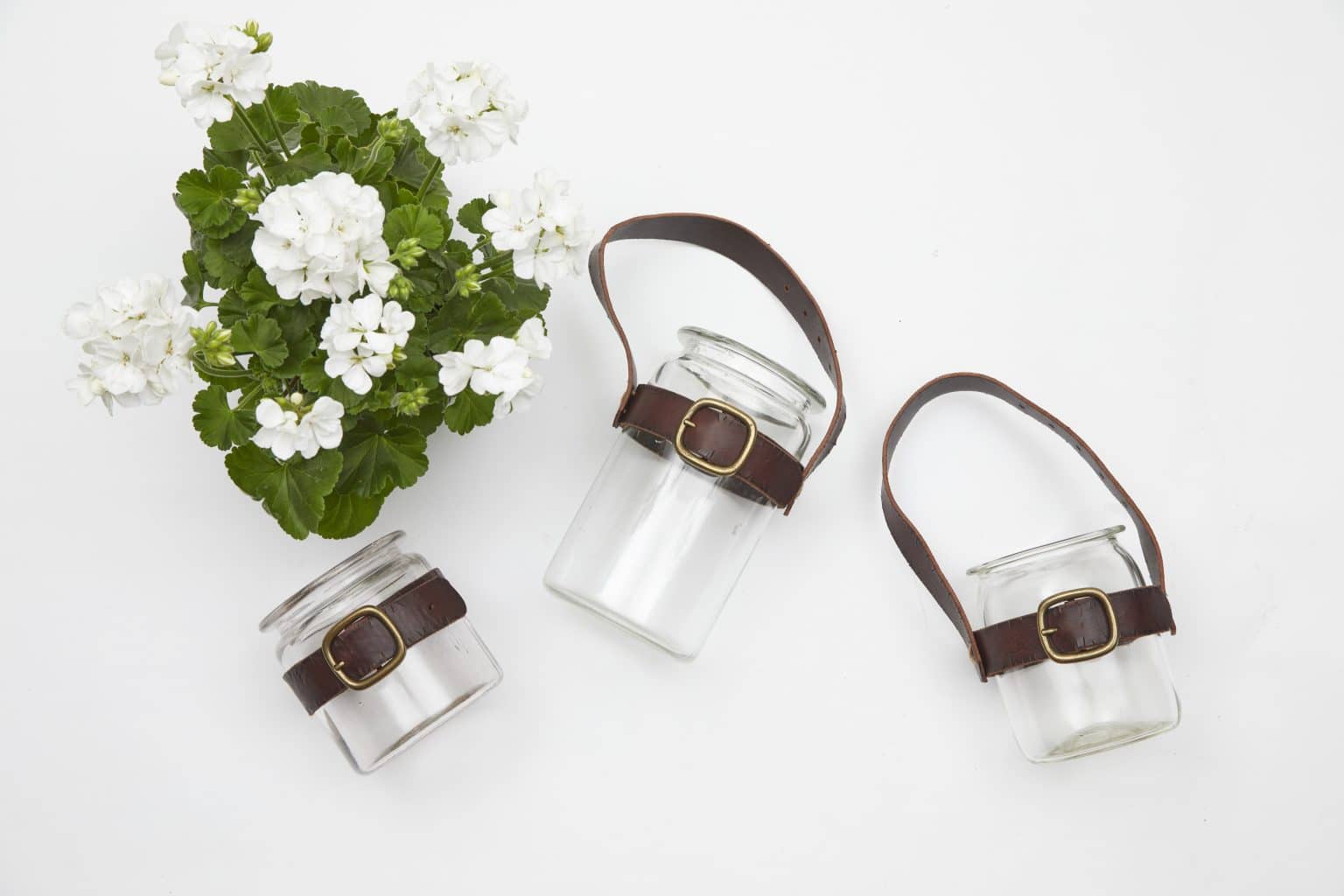 How To Make Upcycled Jar Lanterns With a Belt - On Your Journey