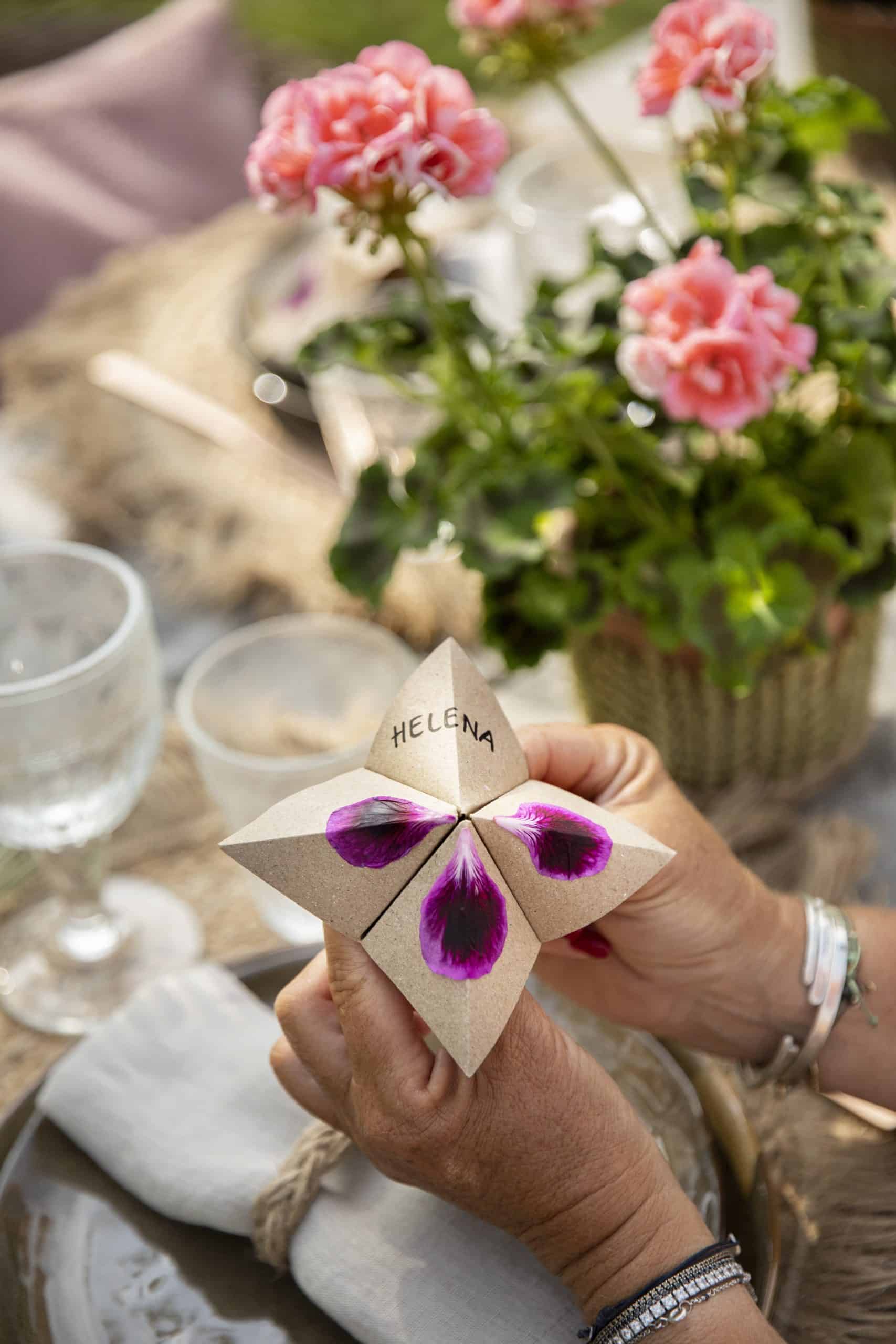 Floral Fortune Teller Craft - On Your Journey