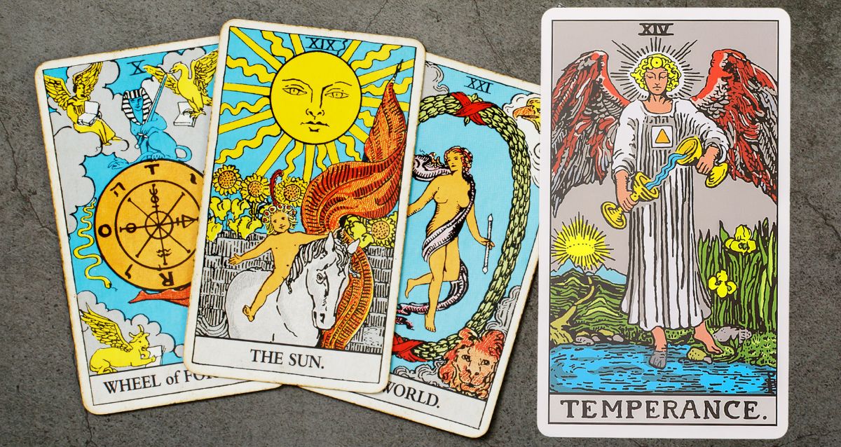 What Is The Temperance Tarot Card Meaning? (Major Arcana) - On Your Journey