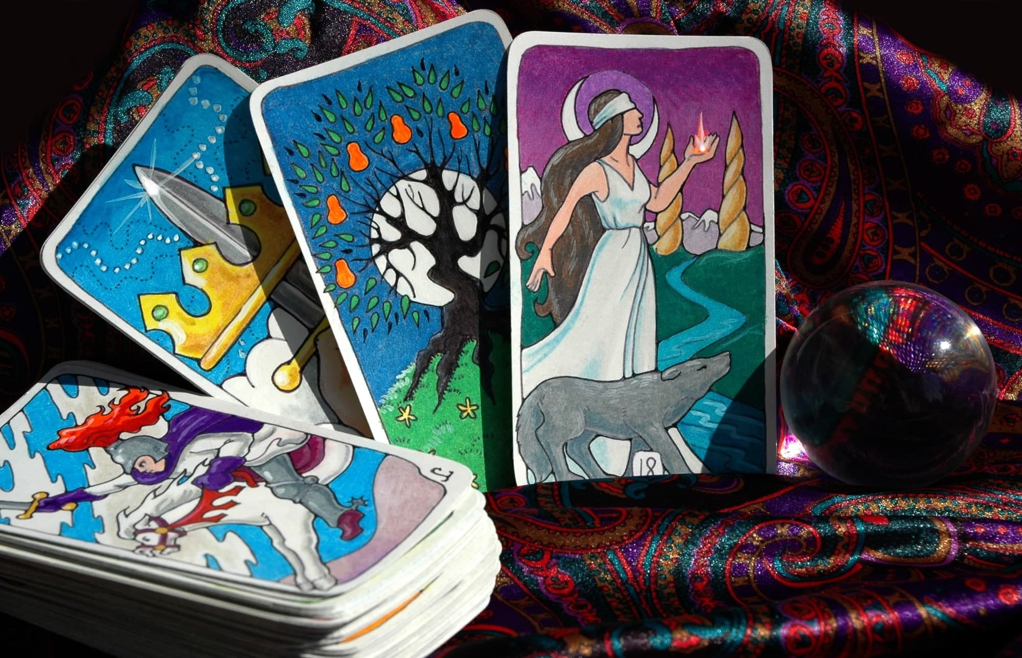 The Moon Tarot Card Meaning (Reversed and Upright) - On Your Journey