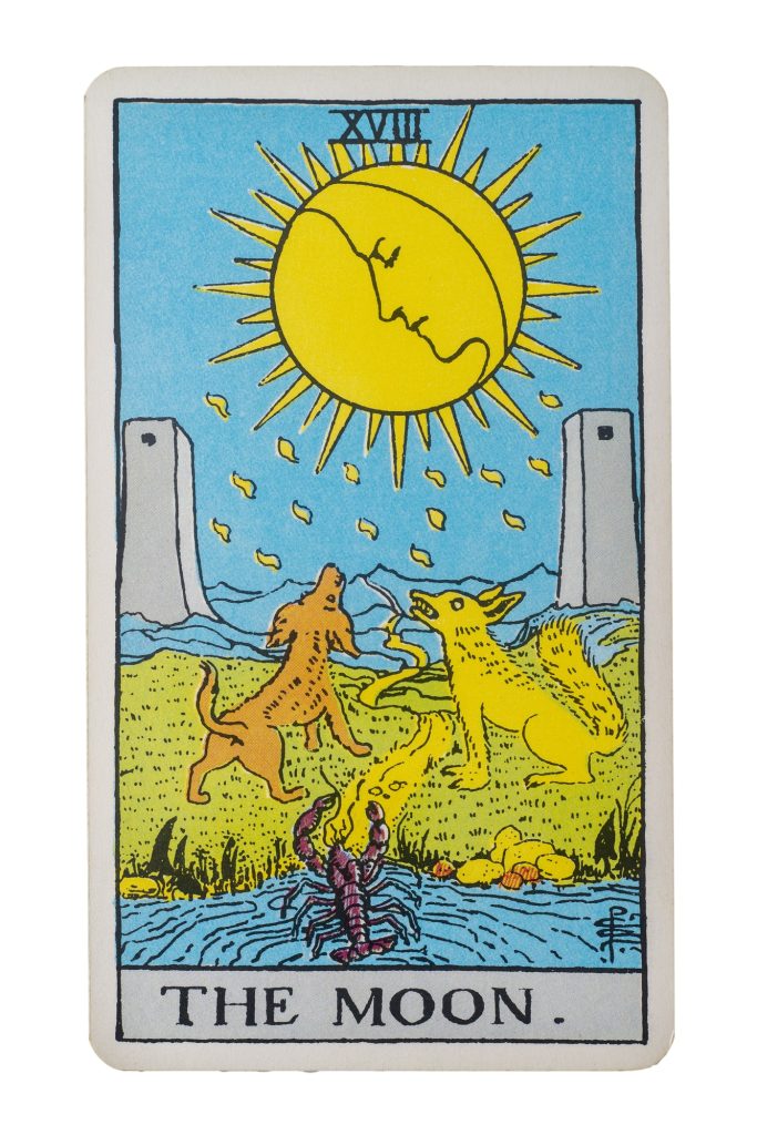 The Moon Tarot Card Meaning (Reversed and Upright) - On Your Journey
