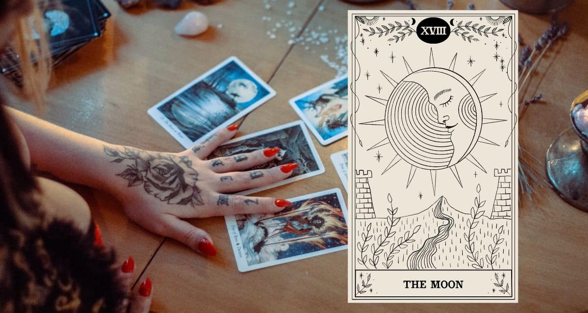 The Moon Tarot Card Meaning (Reversed and Upright) - On Your Journey