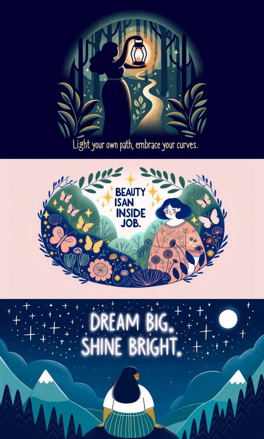 120 Positive Body Confidence Captions For Instagram (With Graphics ...