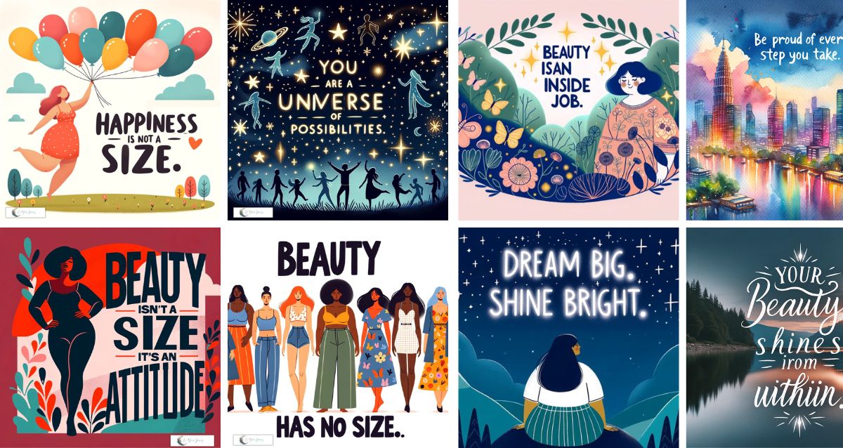 120 Positive Body Confidence Captions For Instagram (With Graphics ...