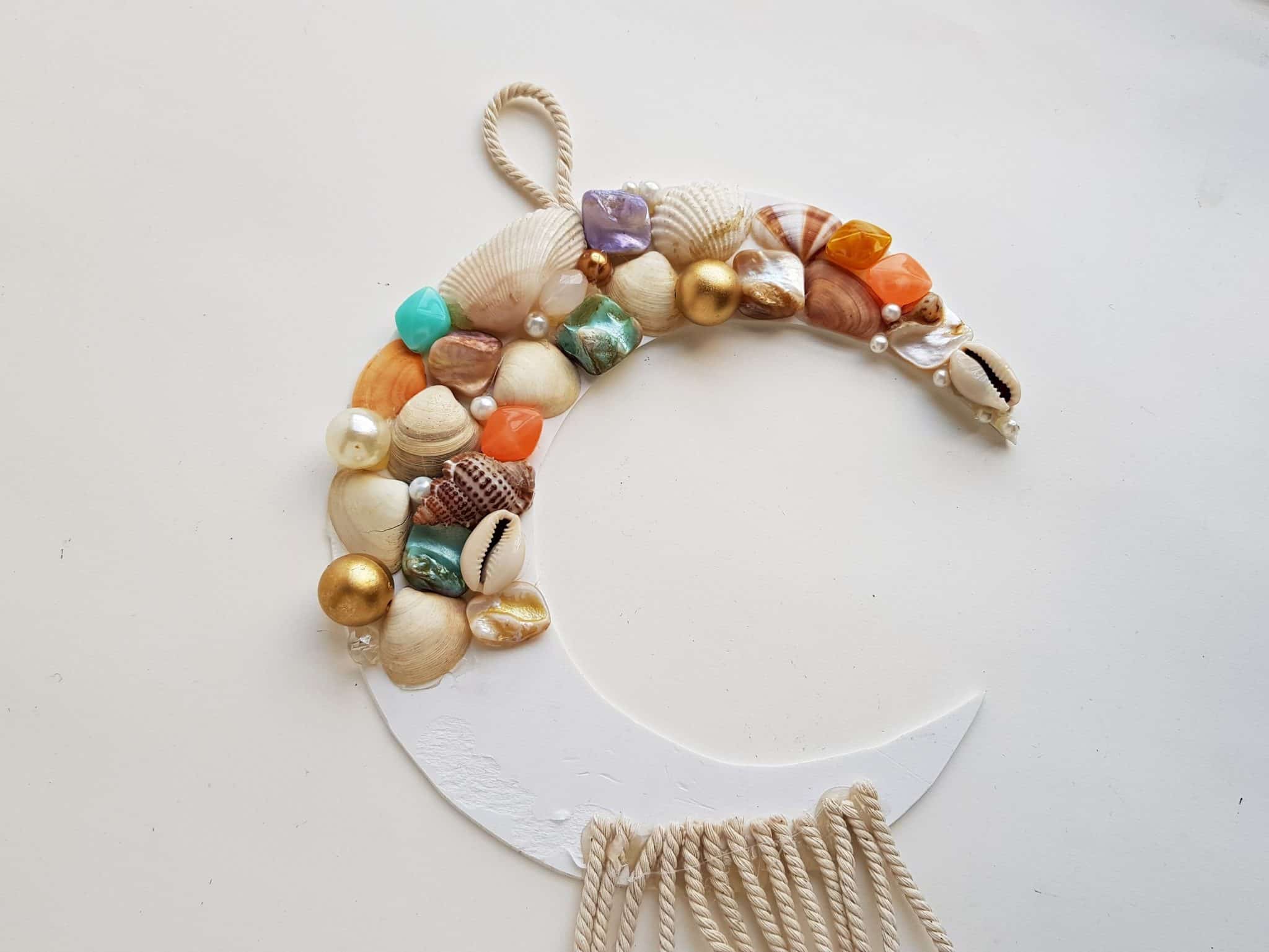 Crescent Moon Wall Hanging craft - On Your Journey