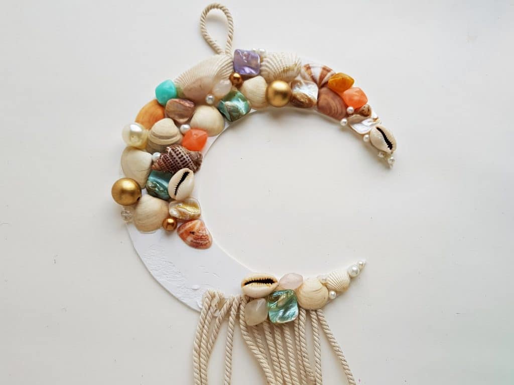 Crescent Moon Wall Hanging craft - On Your Journey