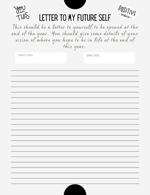 Free Vision Board Planner Worksheets 2024 - On Your Journey