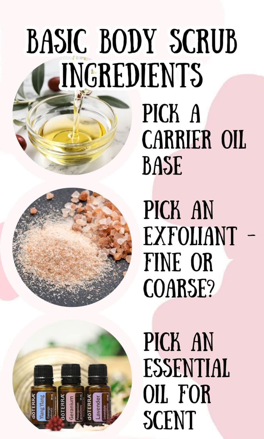 Homemade Body Scrub Ingredients & 6 Easy Recipes - On Your Journey