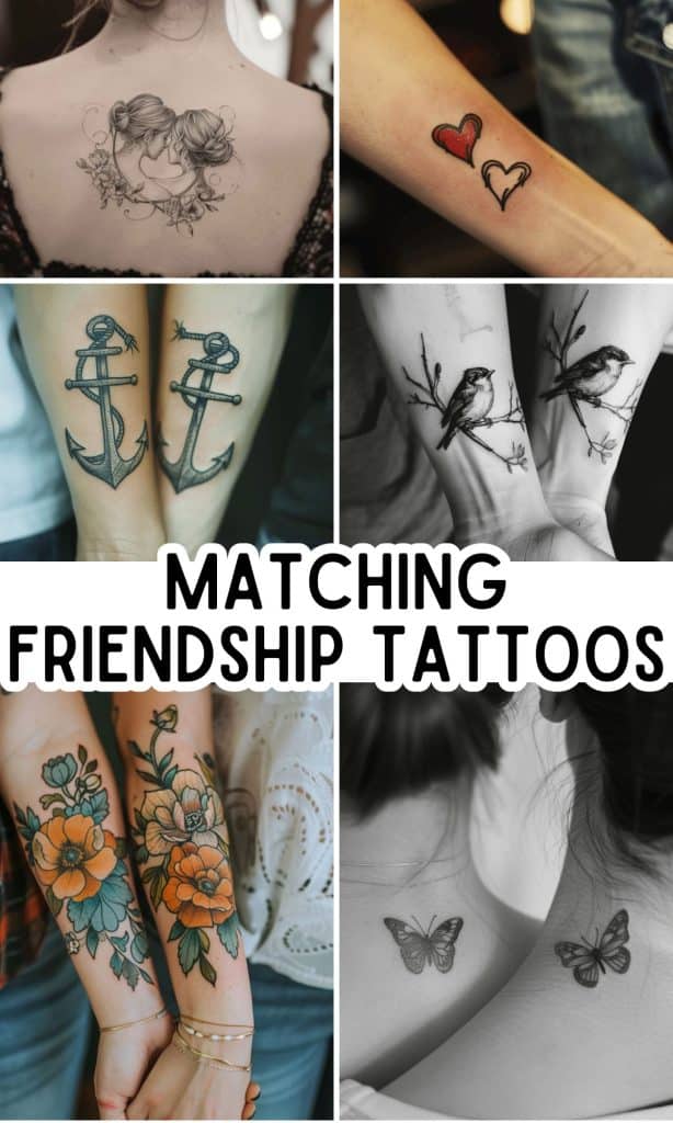 Best Deep Symbols of Friendship Tattoo Ideas - On Your Journey